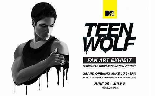 How Teen Wolf is legitimizing fan art, one exhibit at a time - Worship ...